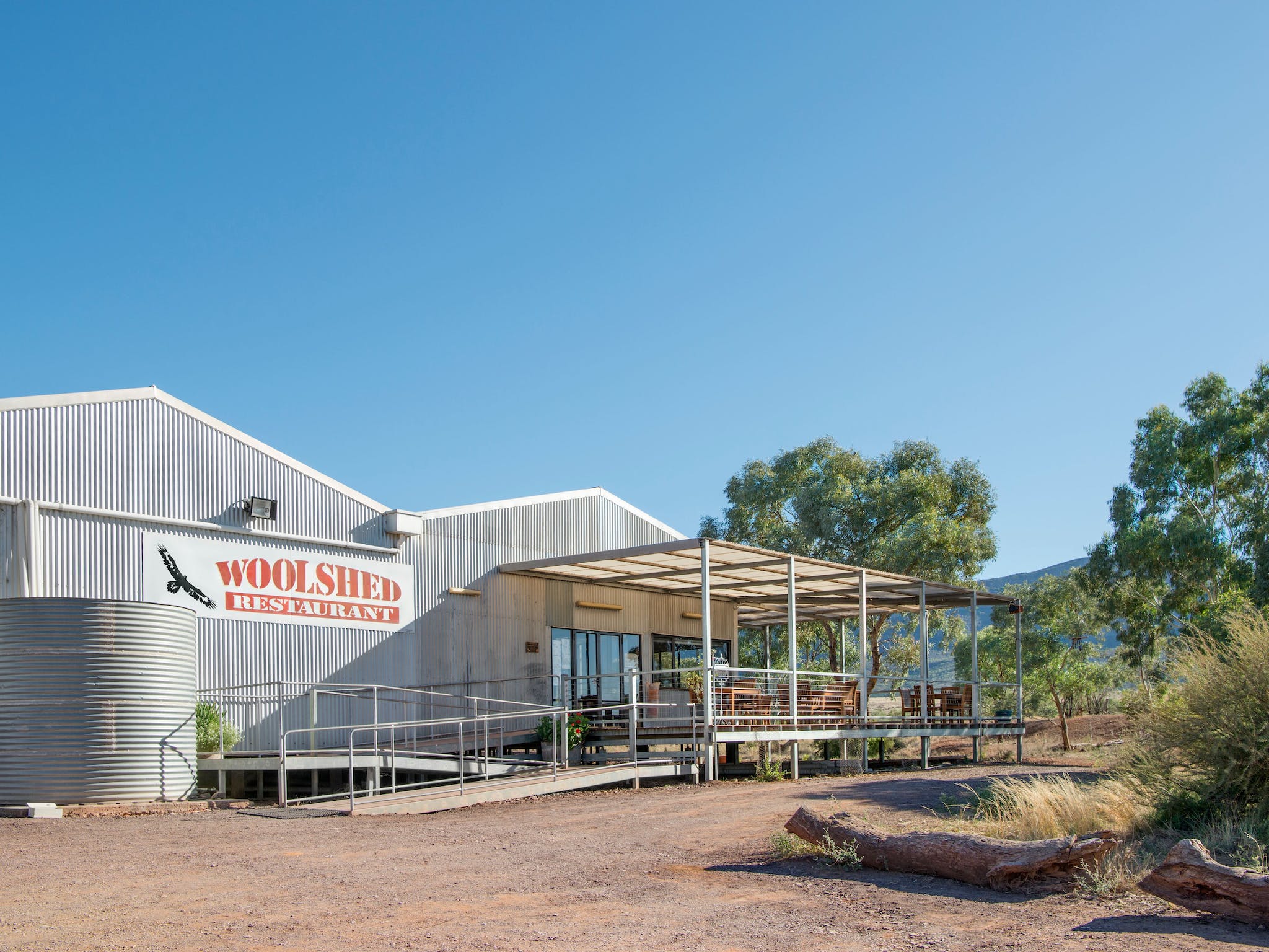 The Woolshed Restaurant at Rawnsley Park - Flinders Ranges and Outback